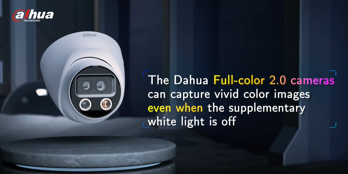 Dahua Full-color 2.0 camera - Dahua Middle East - 4K - Dual-lens